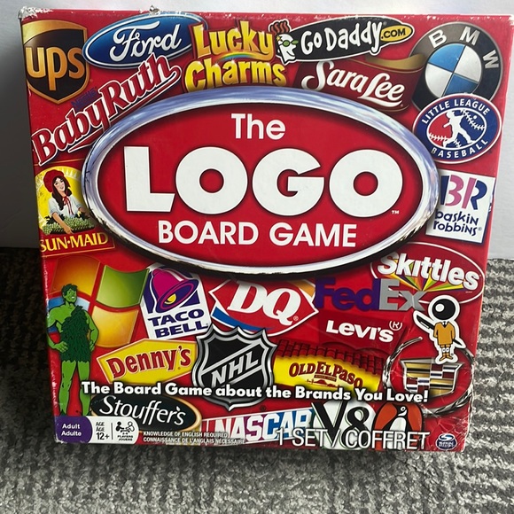 Toys | Spin Master Board Game Logo The Board Game | Poshmark